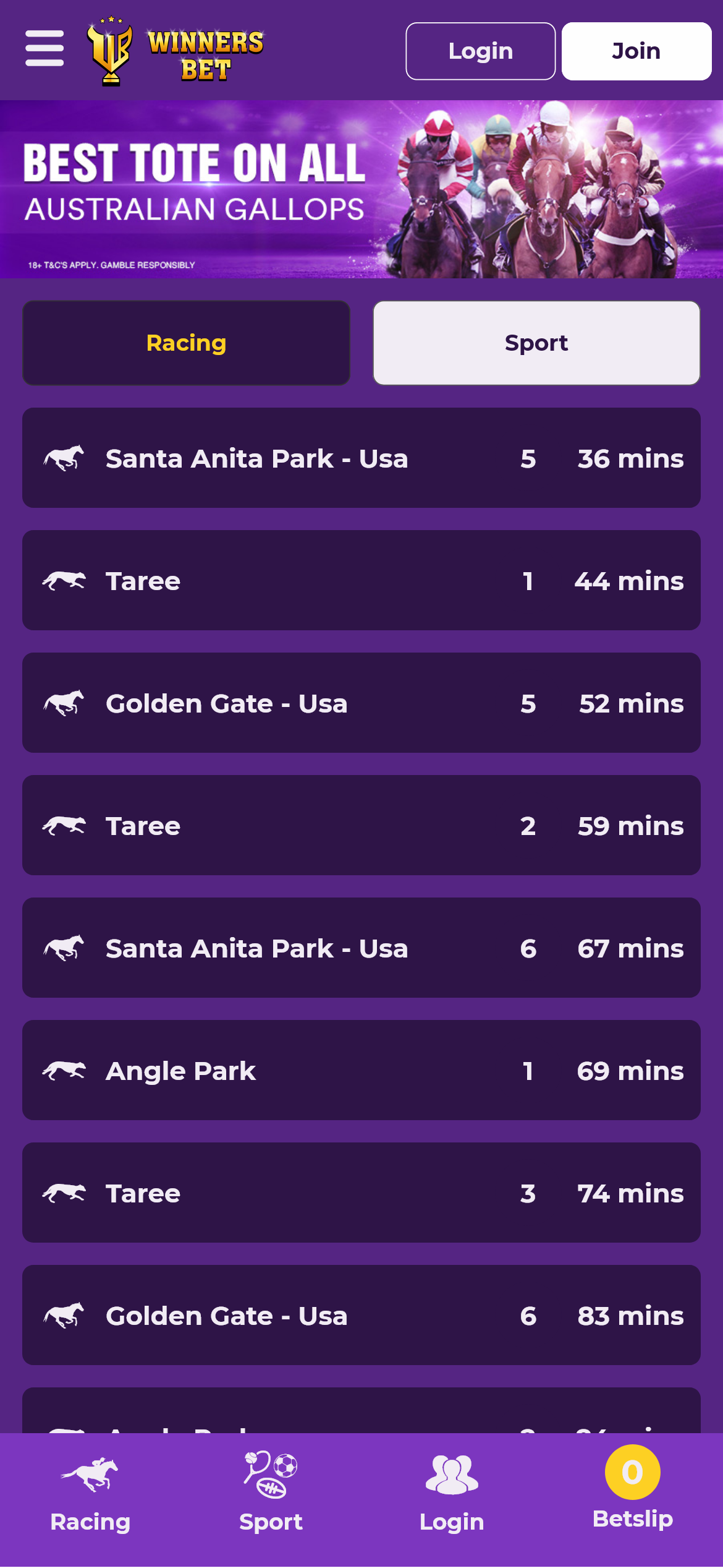 WinnersBet Review at newbookie.com.au